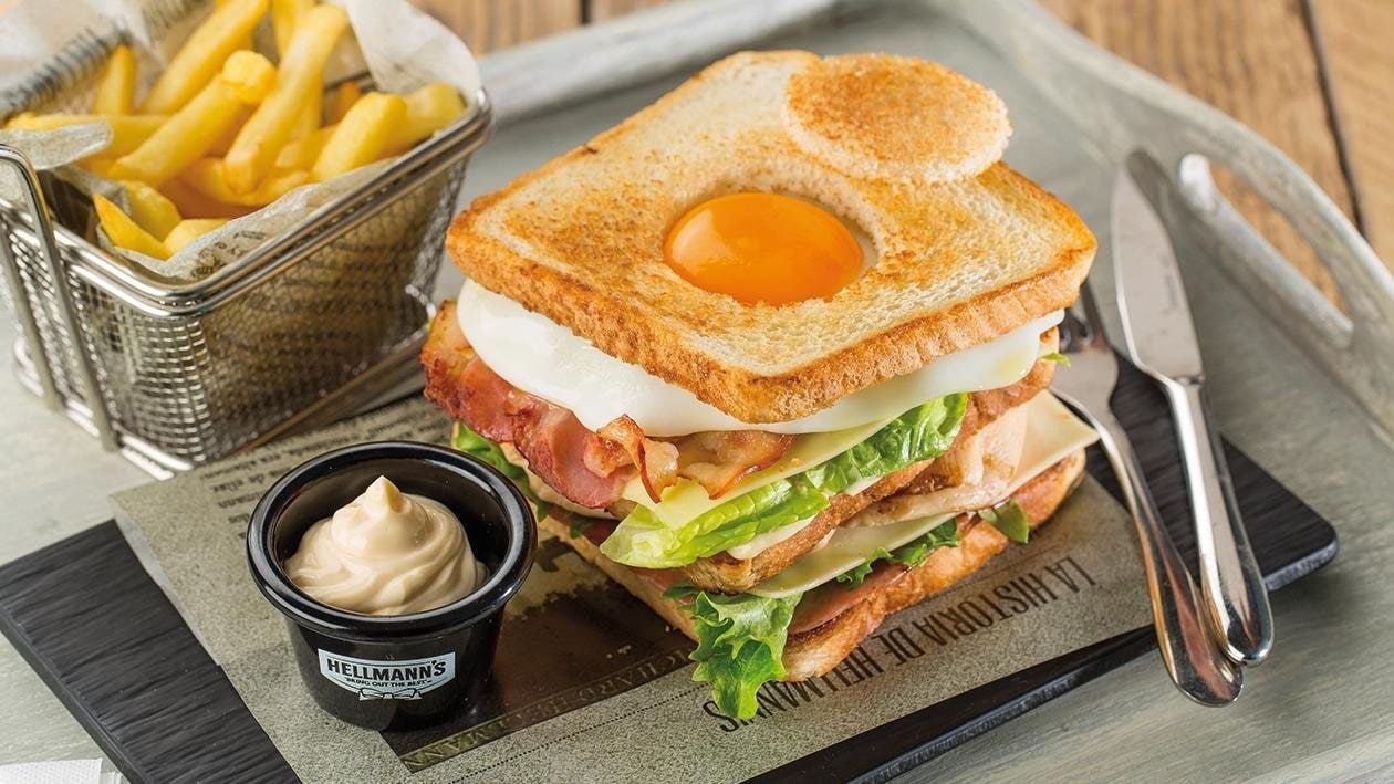 Sándwich Club - Receta